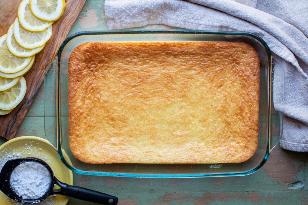 2 Ingredient Lemon Bars - Retro Potluck