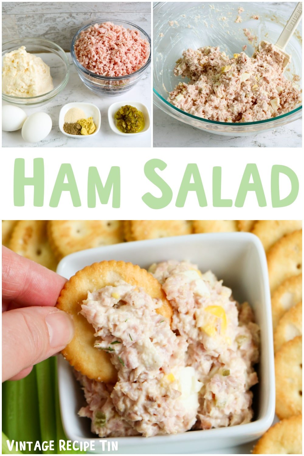 The Best Vintage Ham Salad Recipe - Retro Potluck
