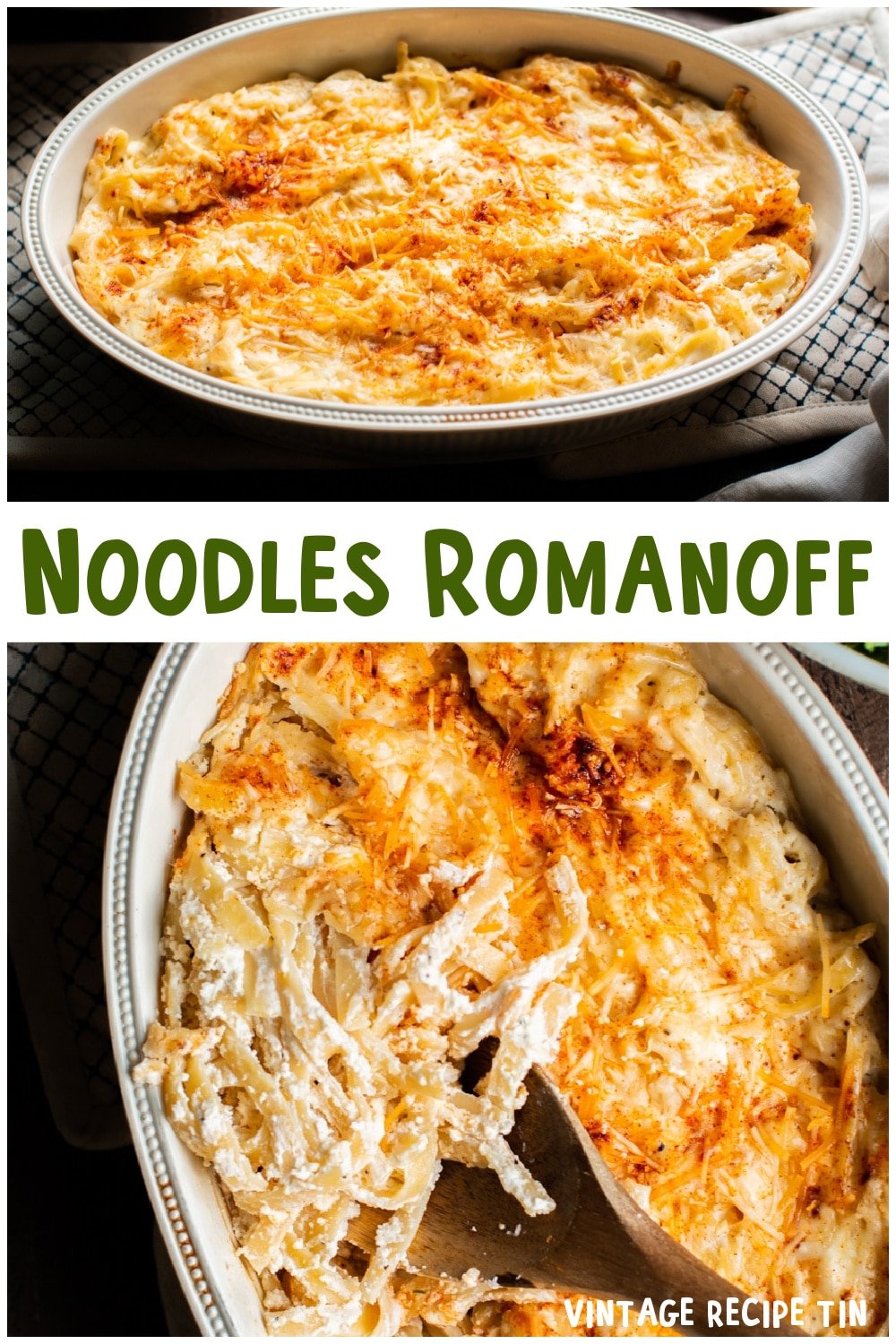 Noodles Romanoff - Retro Potluck