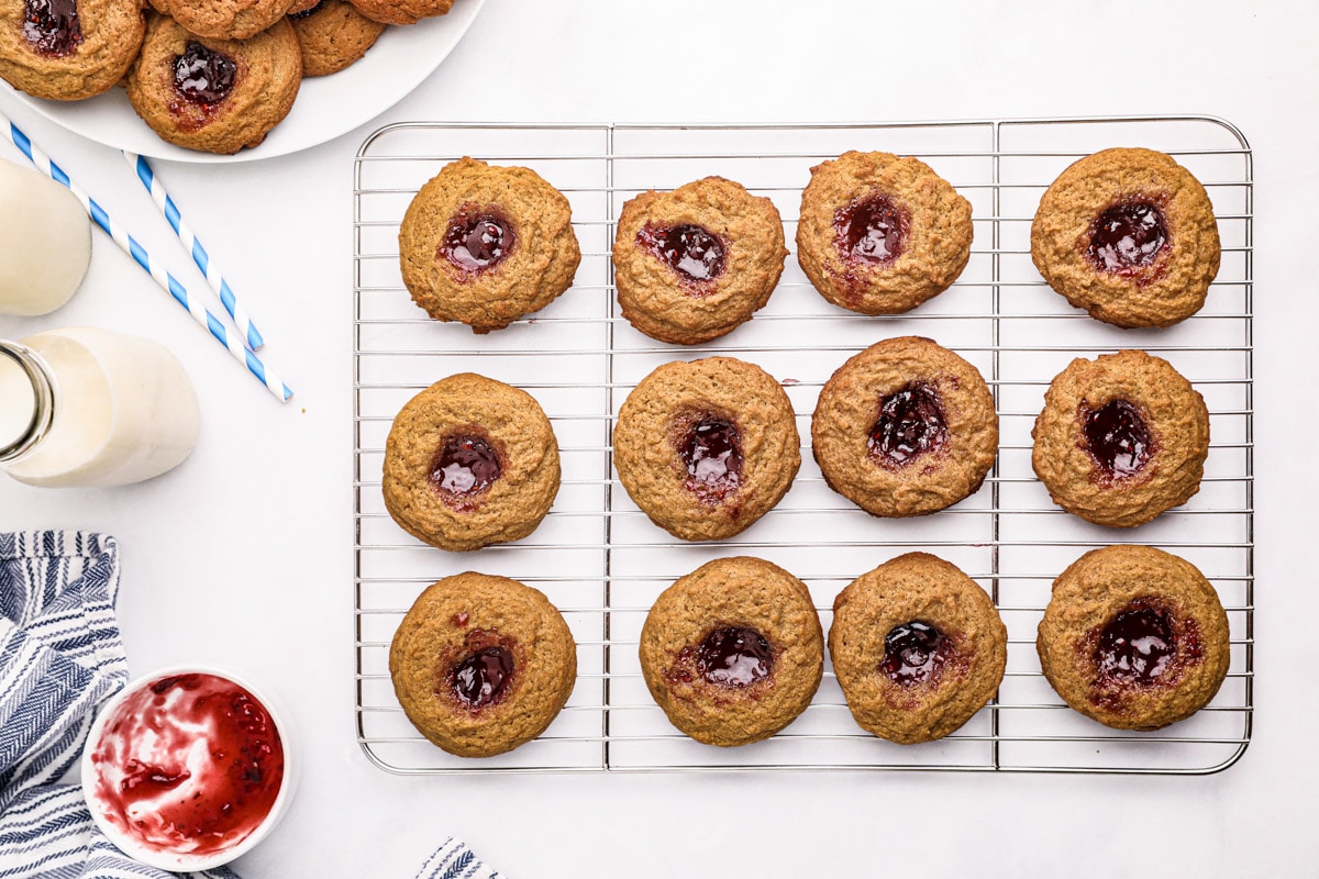 PB & J Cookies - Retro Potluck