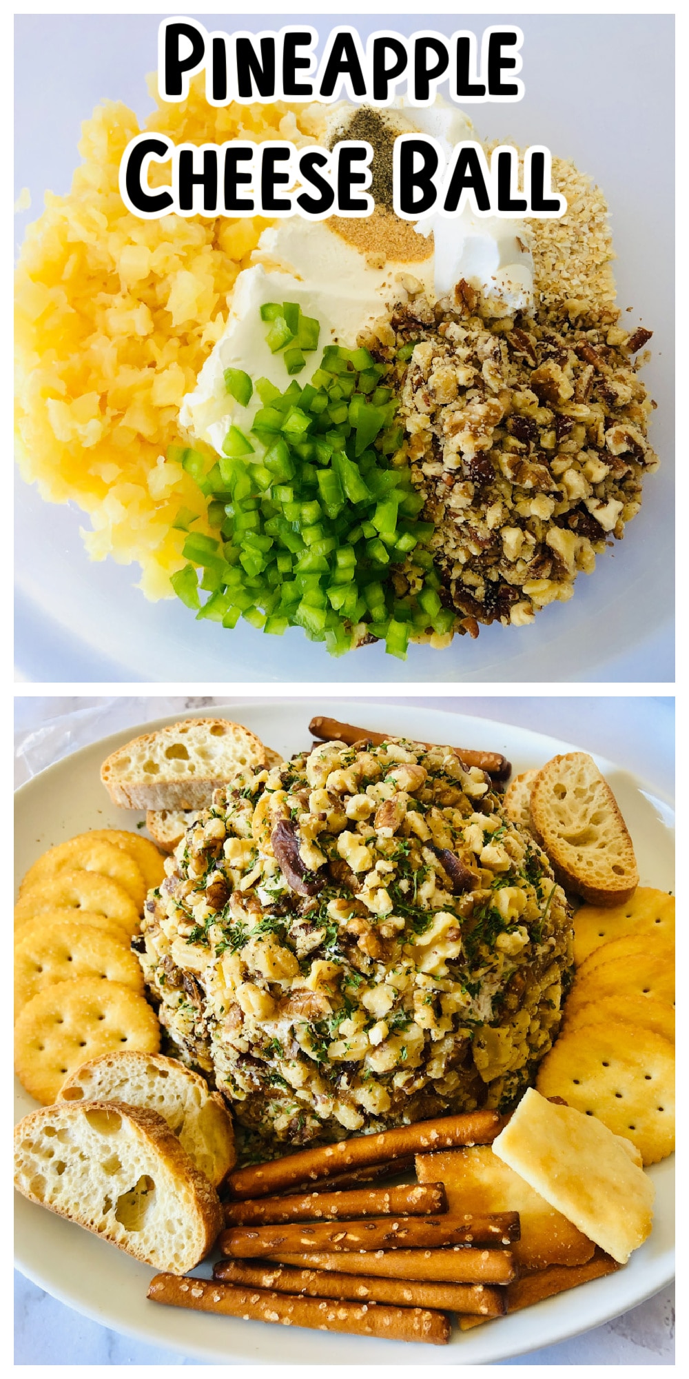 Pineapple Cheese Ball - Retro Potluck