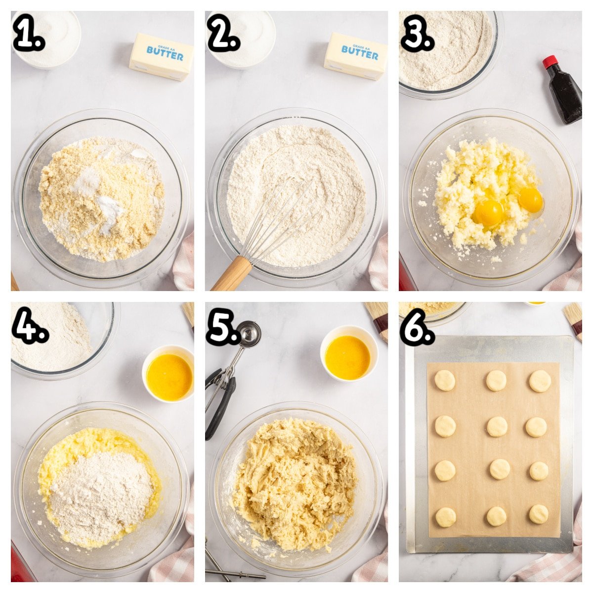 Almond Cookies - Retro Potluck