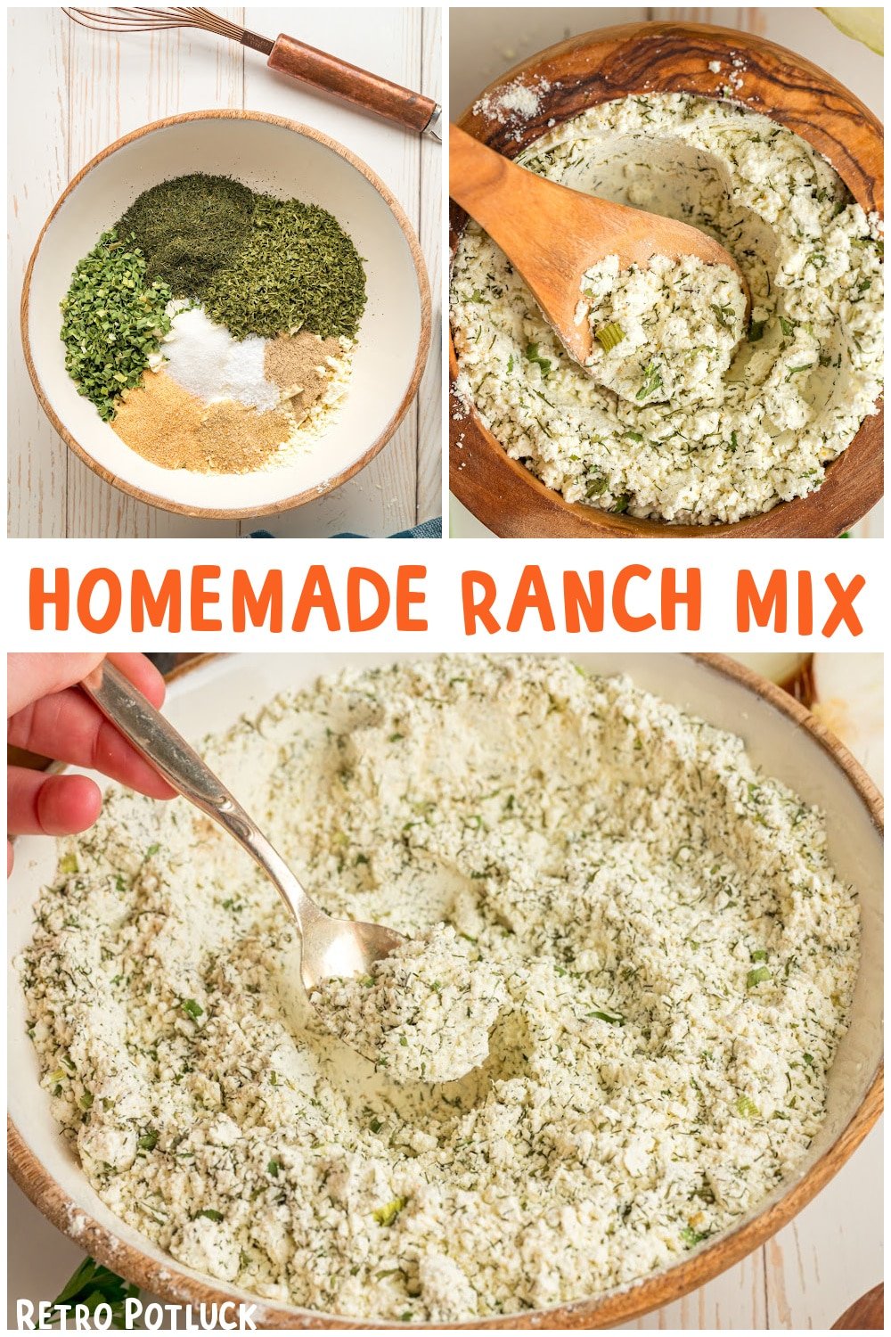 Homemade Ranch Mix - Retro Potluck